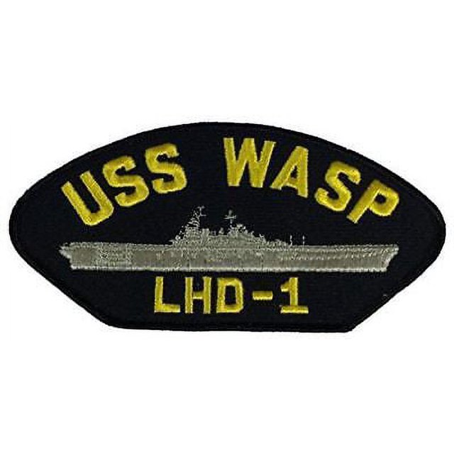 USS WASP LHD-1 PATCH USN NAVY SHIP AMPHIBIOUS ASSAULT LCAC USMC ...