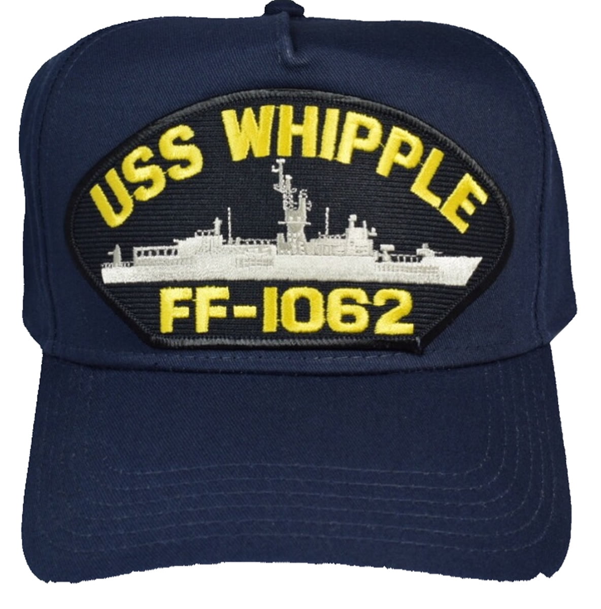 USS WHIPPLE FF-1062 HAT - NAVY BLUE - Veteran Owned Business - Walmart.com