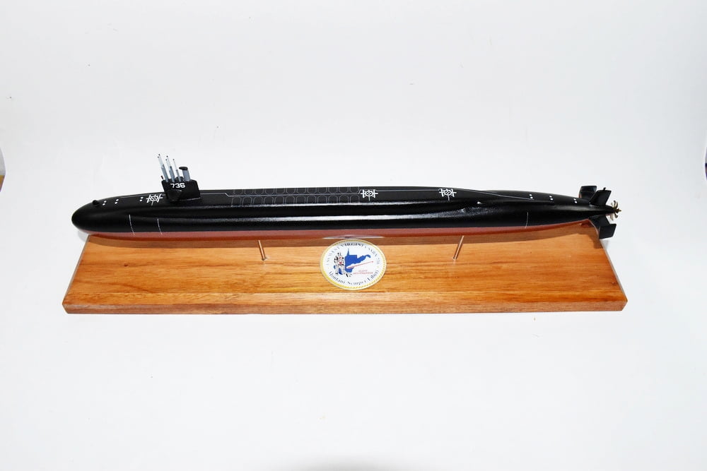 USS West Virginia SSBN-736 Submarine Model,Navy,Scale Model,Mahogany,20 ...