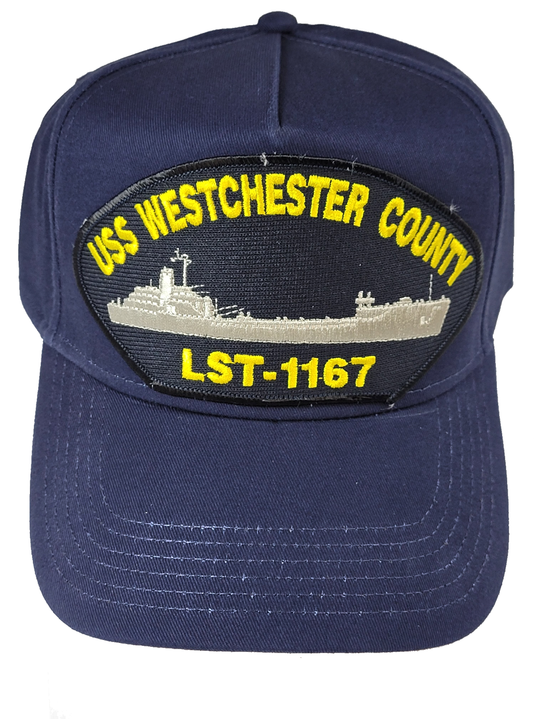 USS Westchester County LST-1167 Ship HAT - Navy Blue - Veteran Owned ...