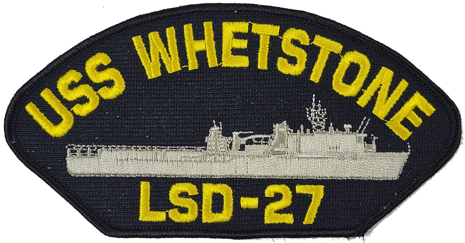 USS Whetstone LSD-27 Ship Patch - Great Color - Veteran Owned Business ...