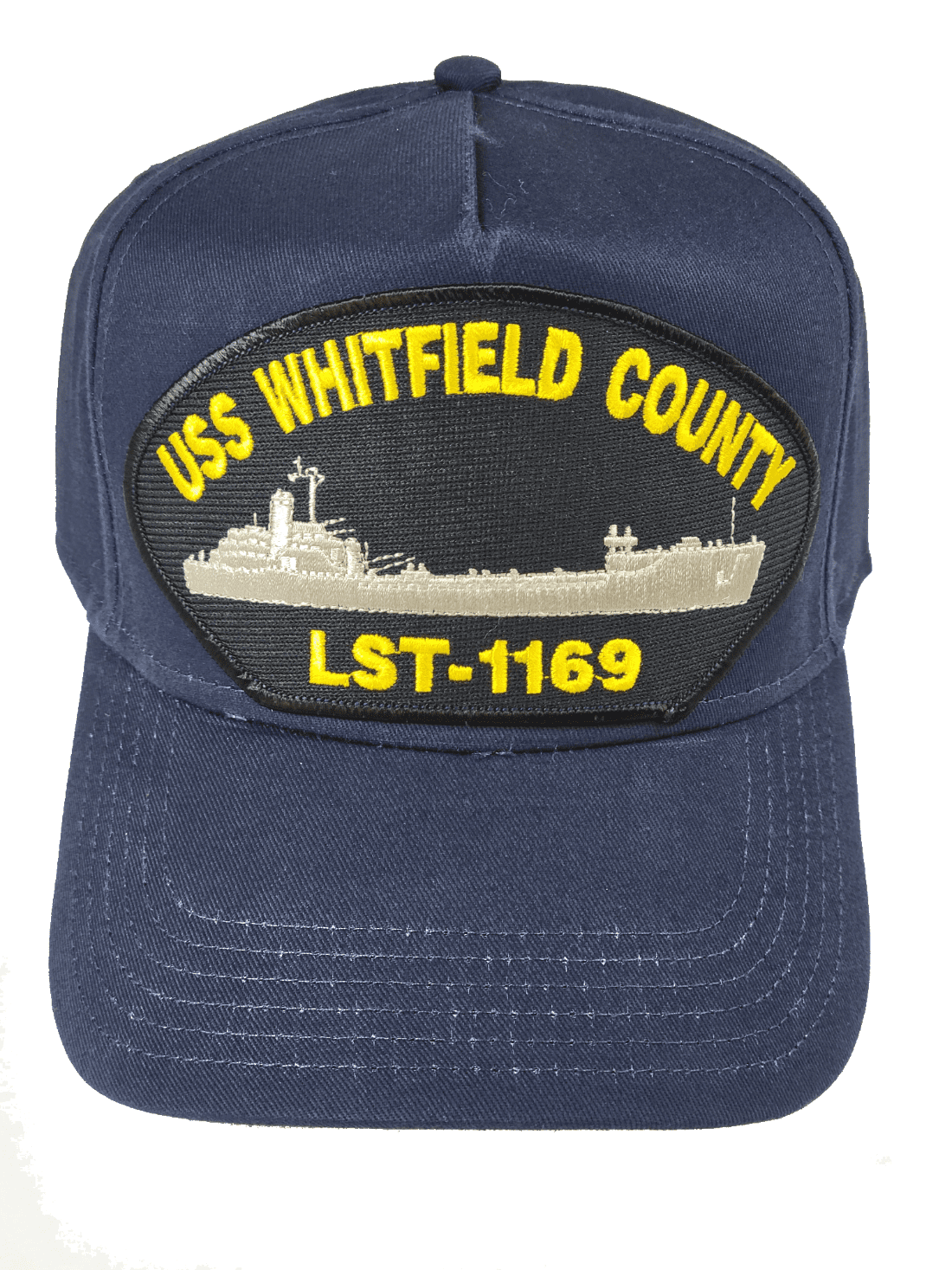 USS Whitfield County LST-1169 Ship HAT - Navy Blue - Veteran Owned ...
