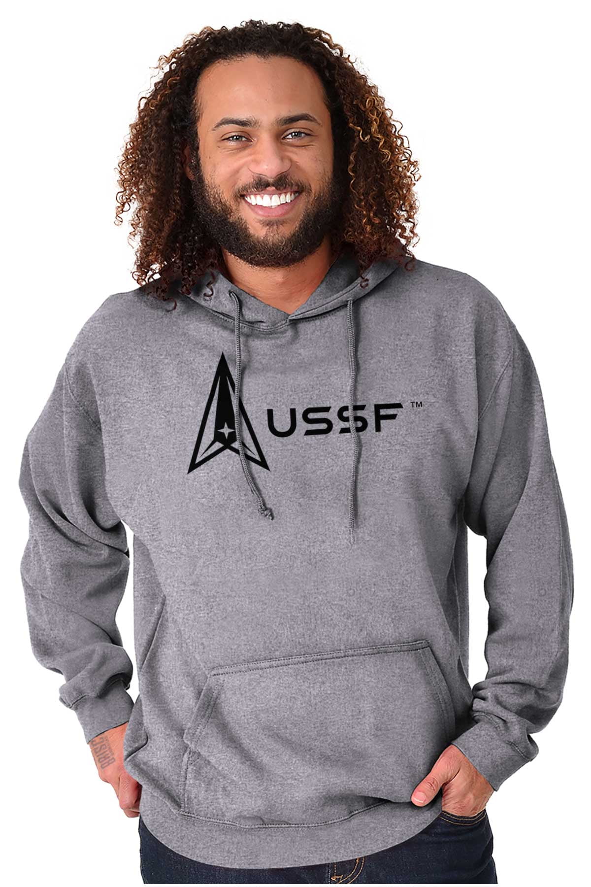 USSF Classic US Space Force Logo Unisex Plus Size Hoodie Brisco Brands ...