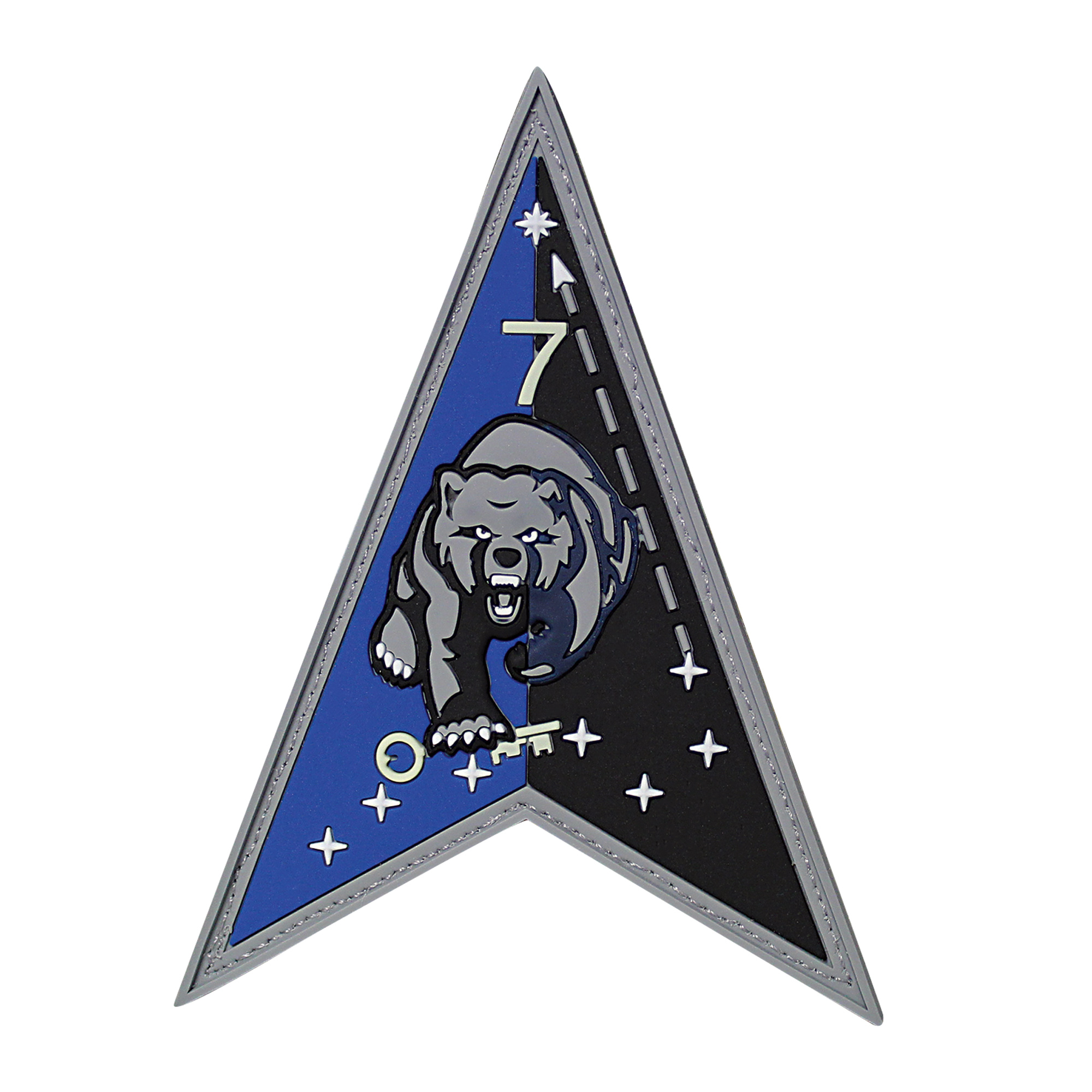 USSF Space Delta 7 PVC Patch - Walmart.com