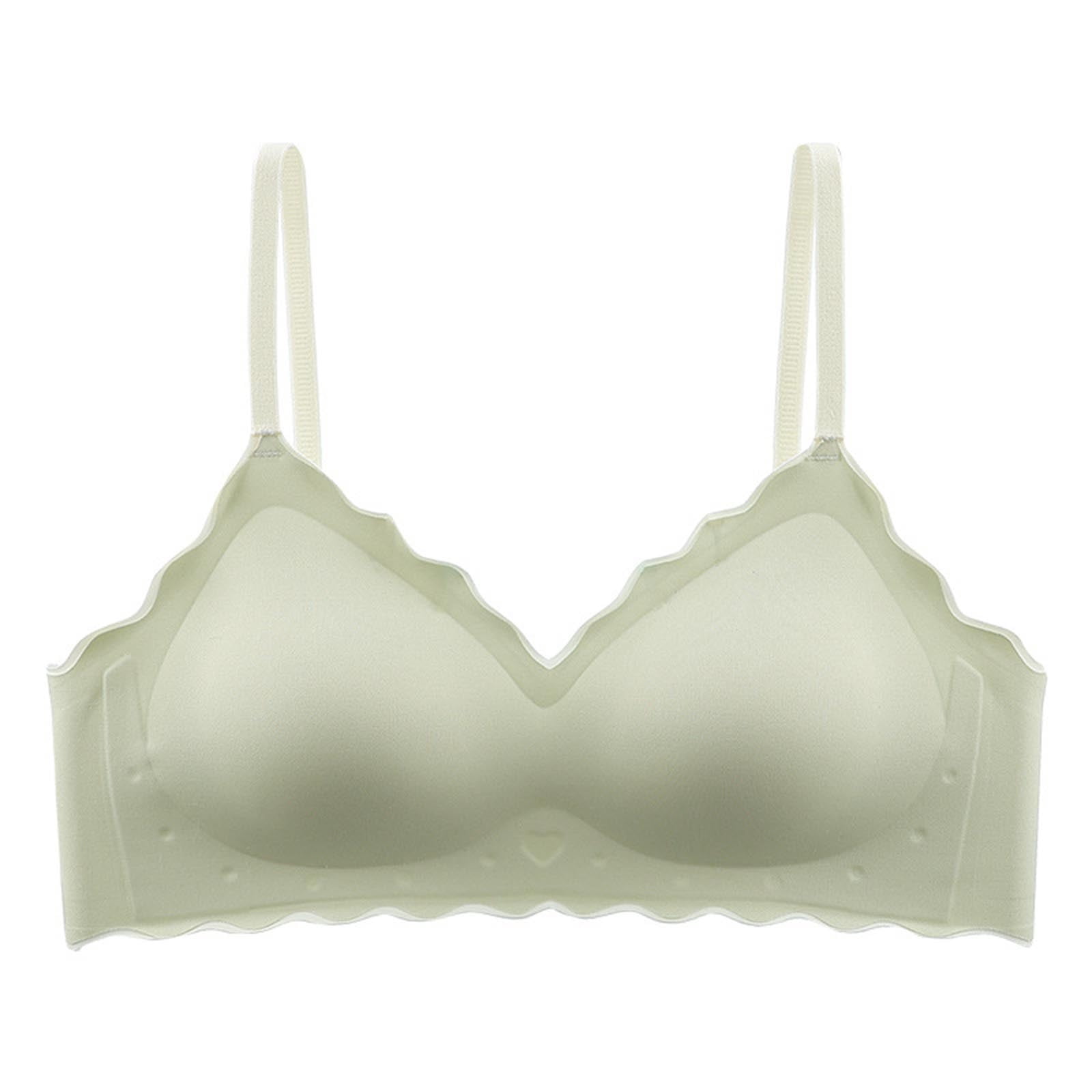 USSUMA 1pc Women's Comfort Solid Underwear Bras Bras for Women Wirefree ...