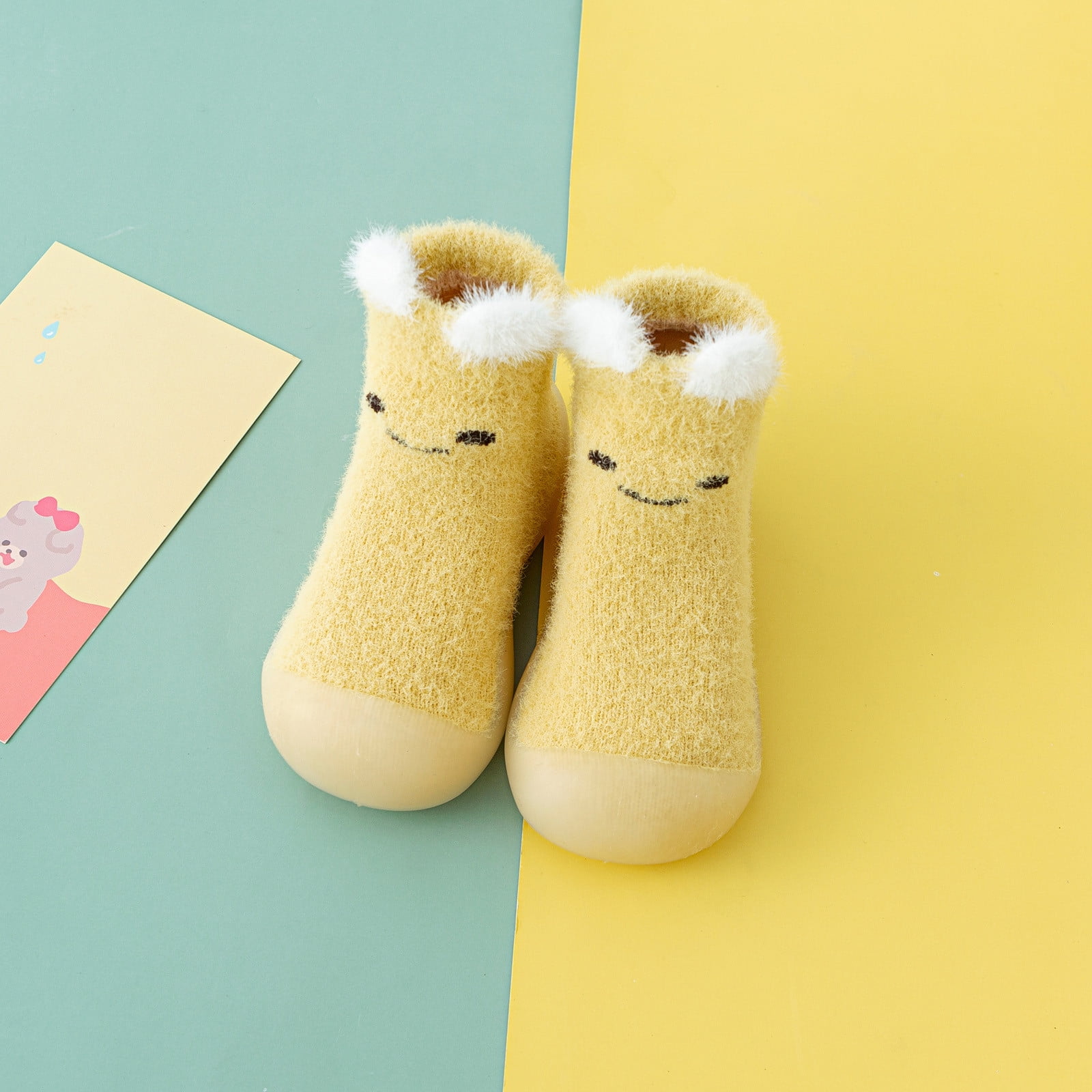 USSUMA Fuzzy Socks for Women Gifts Toddler Girls Boys Breathable Kids ...