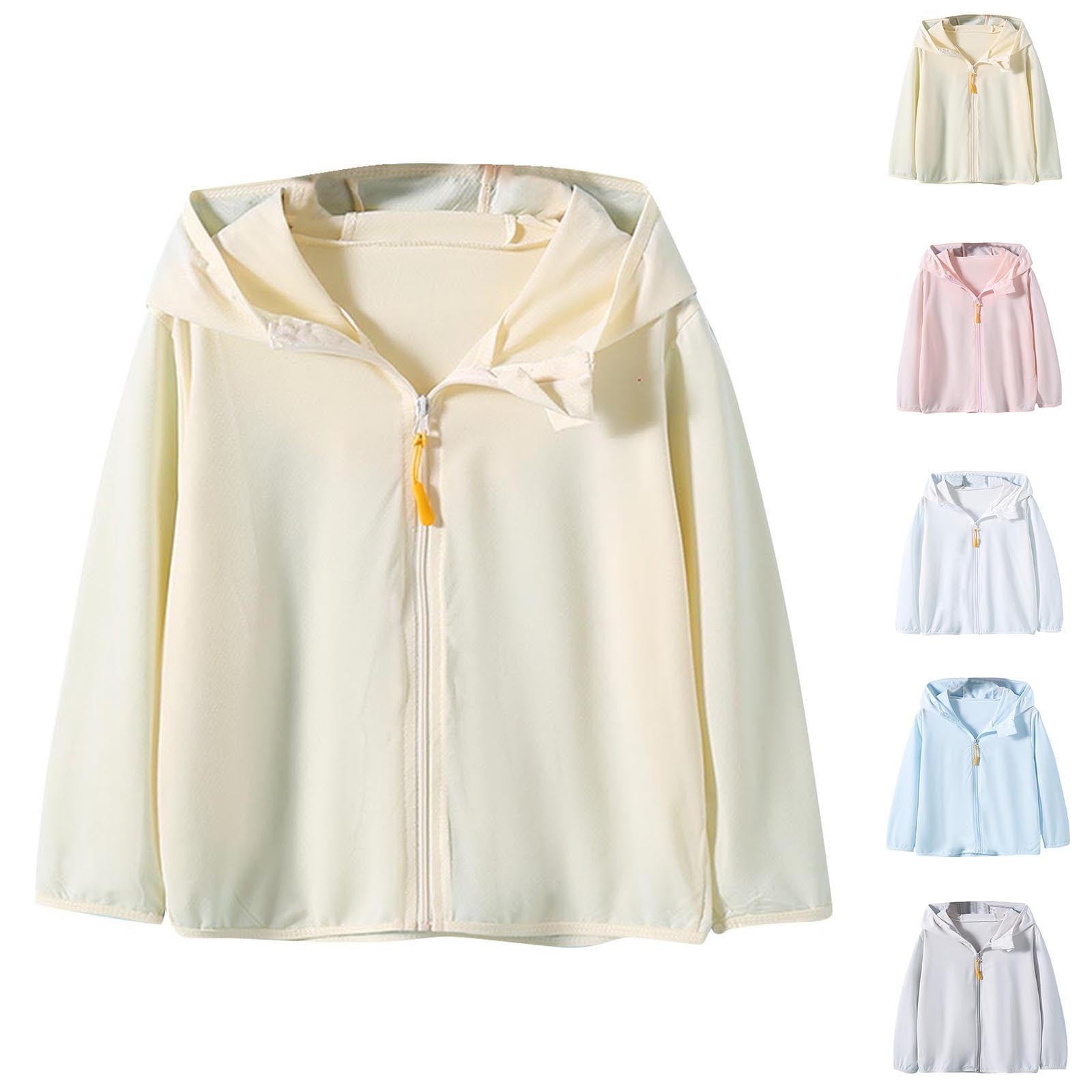 USSUMA Travel Sun Cover up Sun Shirts for Boys and Girl UPF 50+ Long ...