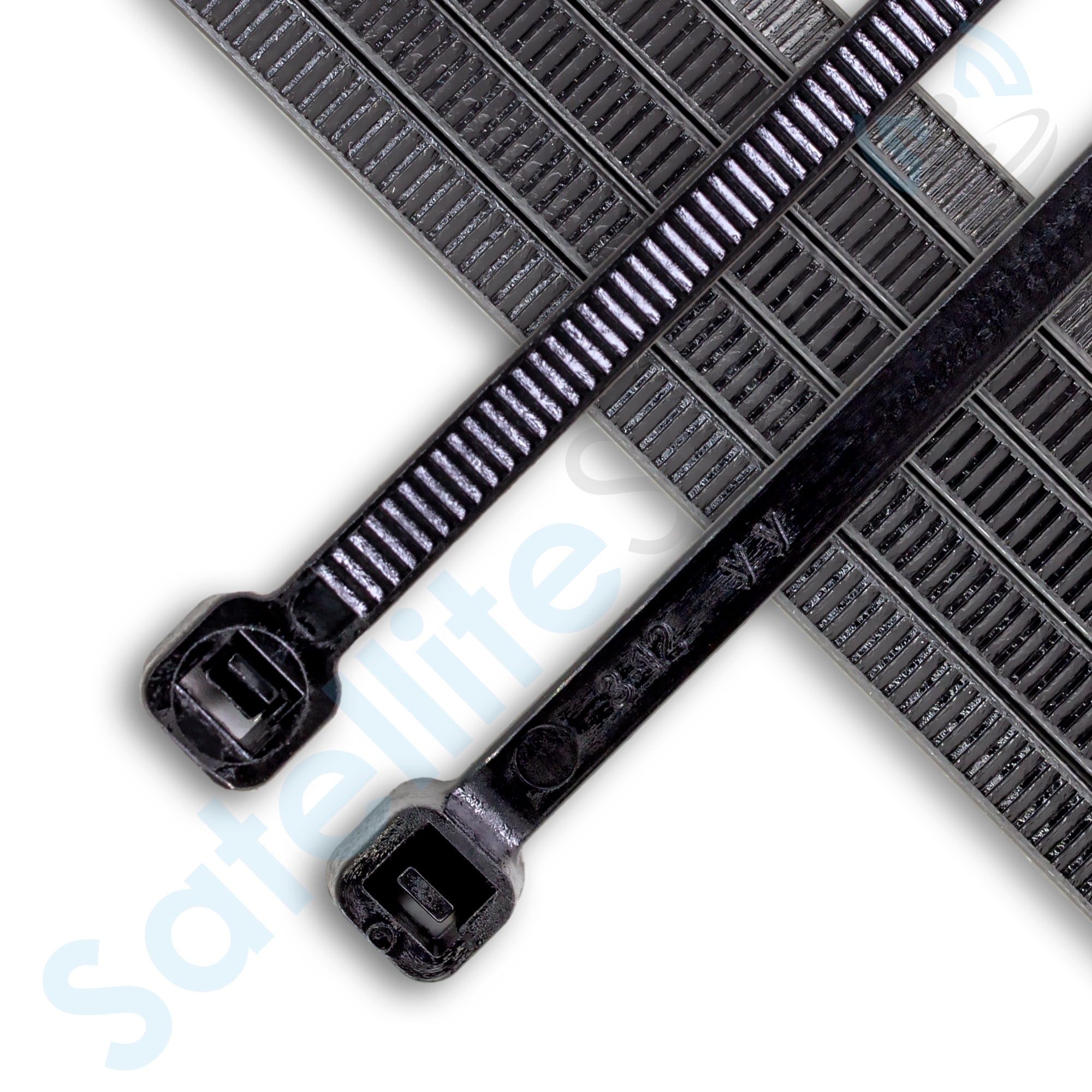 USTC Cable Wire Zip Ties 50lb Strength USTC MCOU10003 Polyamide Nylon ...