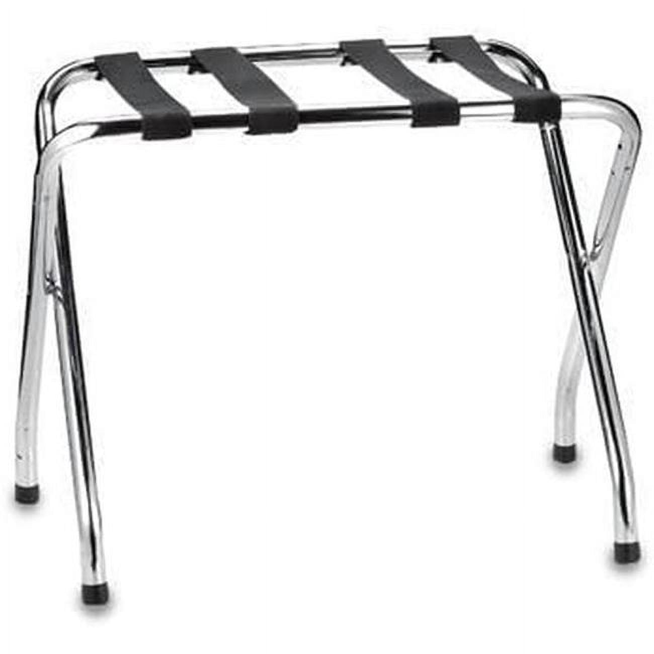USTECH Foldable Luggage Rack with Extra Shelf – Heavy Duty Metal ...