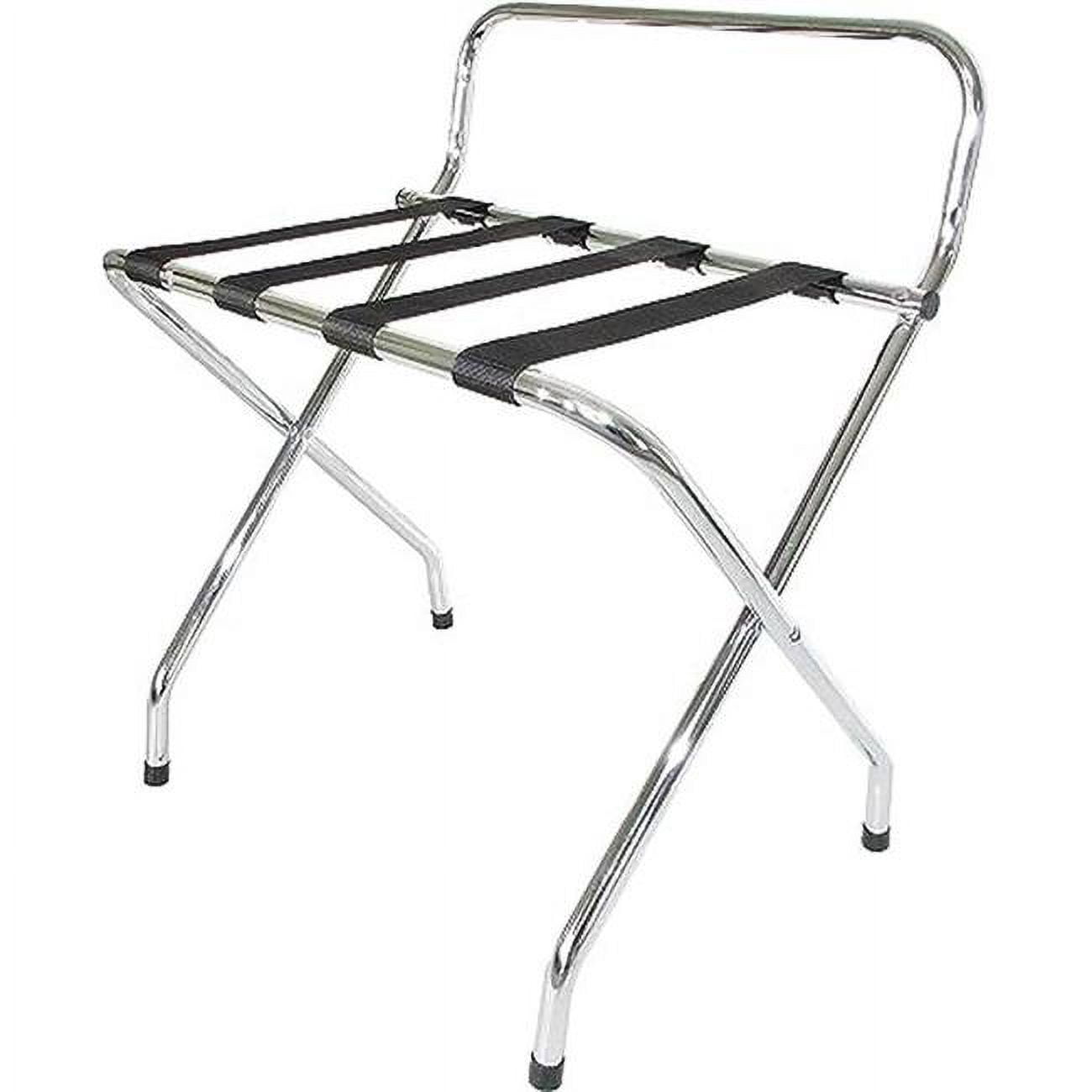 USTECH Luggage Rack DIY X-Shape with Nylon Straps and High Back Support ...