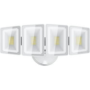 IQ America DT2002 Dusk-to-Dawn Security Flood Light w Timer, 2100 Lumen ...