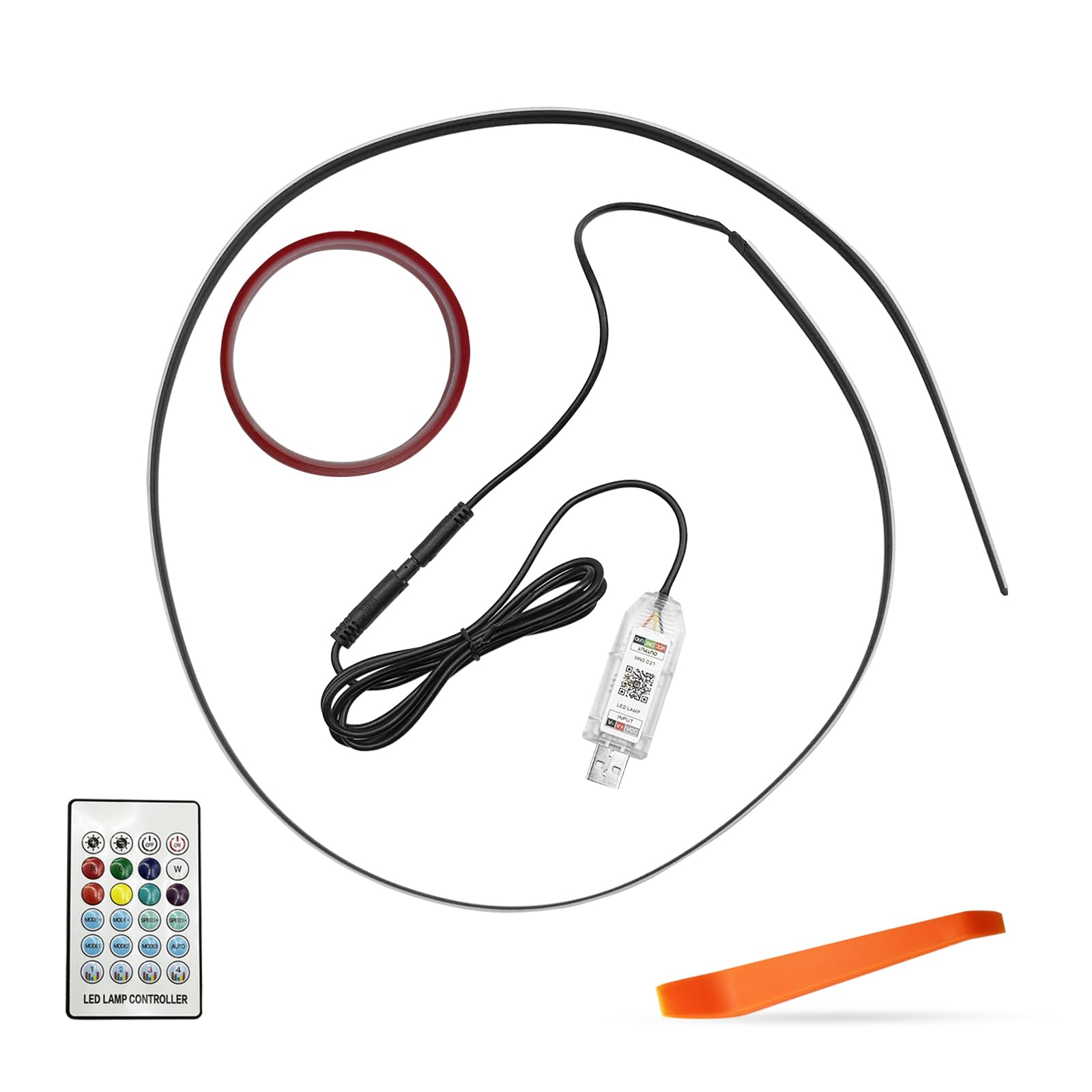 USTOPF1T Tesla Model 3 STF9 Model Y Interior Dashboard Neon, RGB Neon ...