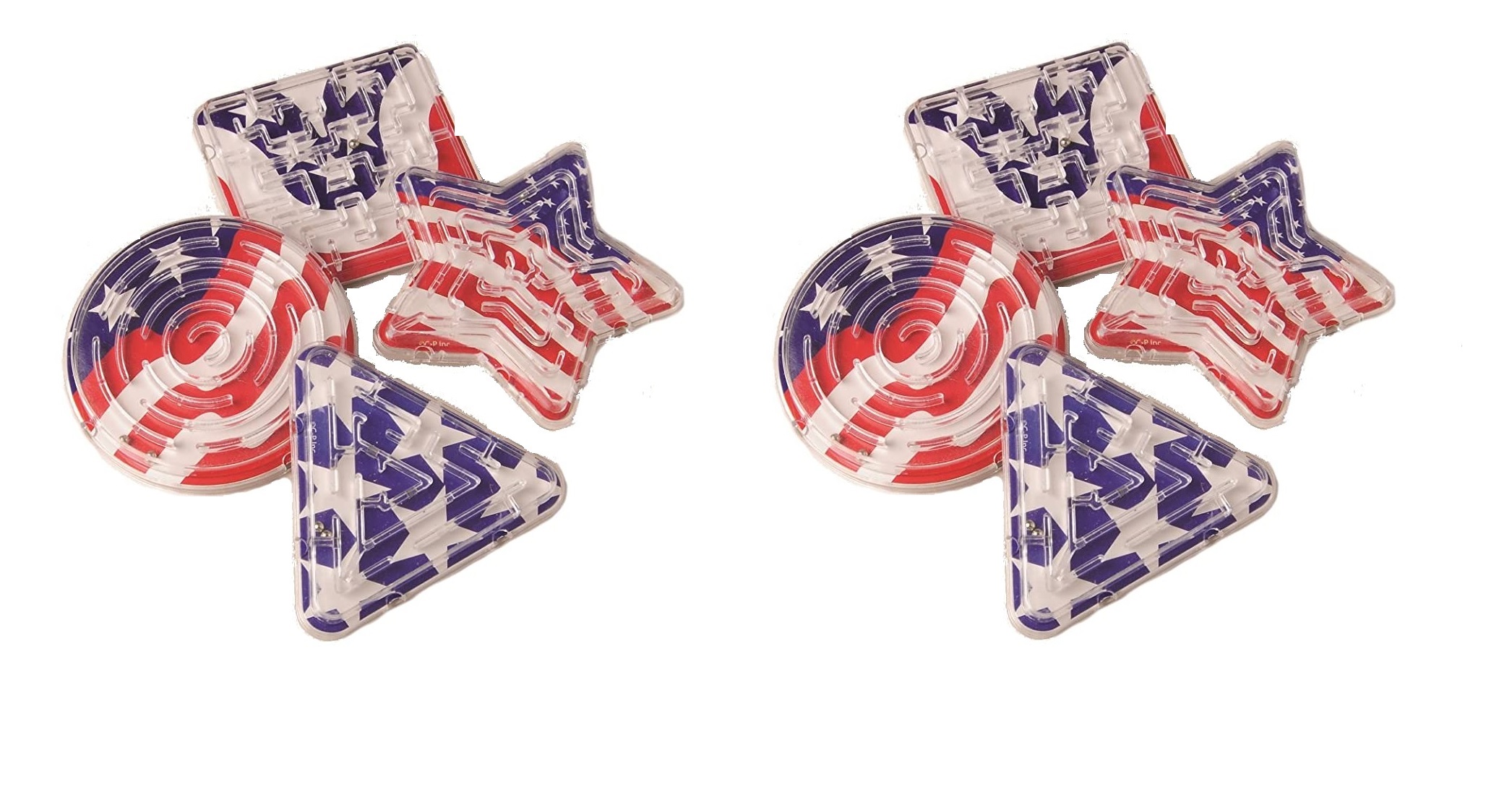 USTOYS Bundle Savers (2 PK) Patriotic Maze Puzzles - Walmart.com