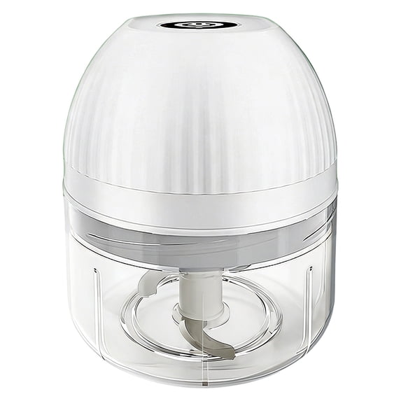 USUERY Portable USB Rechargeable Garlic Chopper 250ML Electric Veggie ...