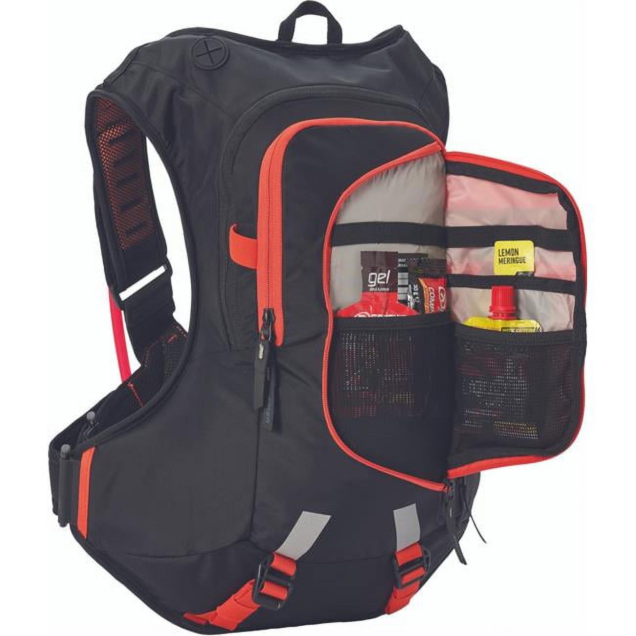 USWE 2123438 12 Liter Moto Hydro Hydration Pack, Black & Factory Orange ...