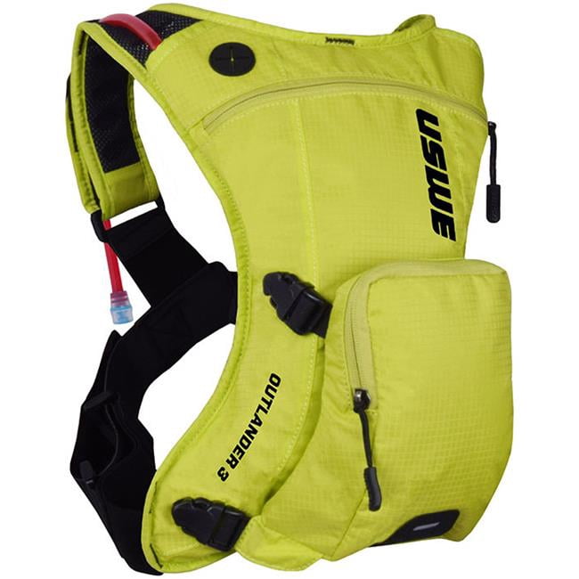 USWE 2031002 3L Outlander Hydration Pack - Crazy Yellow - Walmart.com