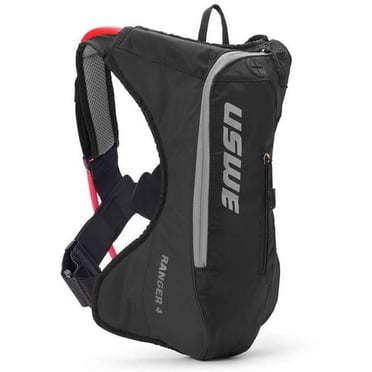 USWE Ranger 3 - Carbon Black Hydropack, 2L Elite Hydration Bladder, 3L ...