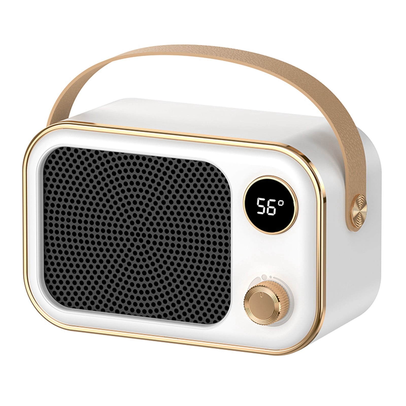 USYFAKGH White Electric Fire Resistant Desktop Space Heater - Walmart.com