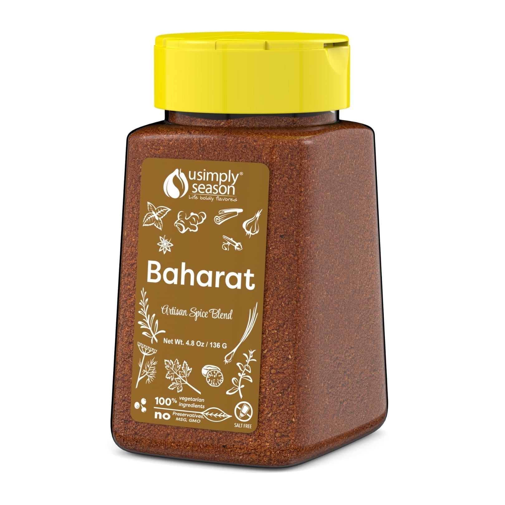 USimplySeason Baharat Arabic Seasoning Blend - Flavorful North African ...