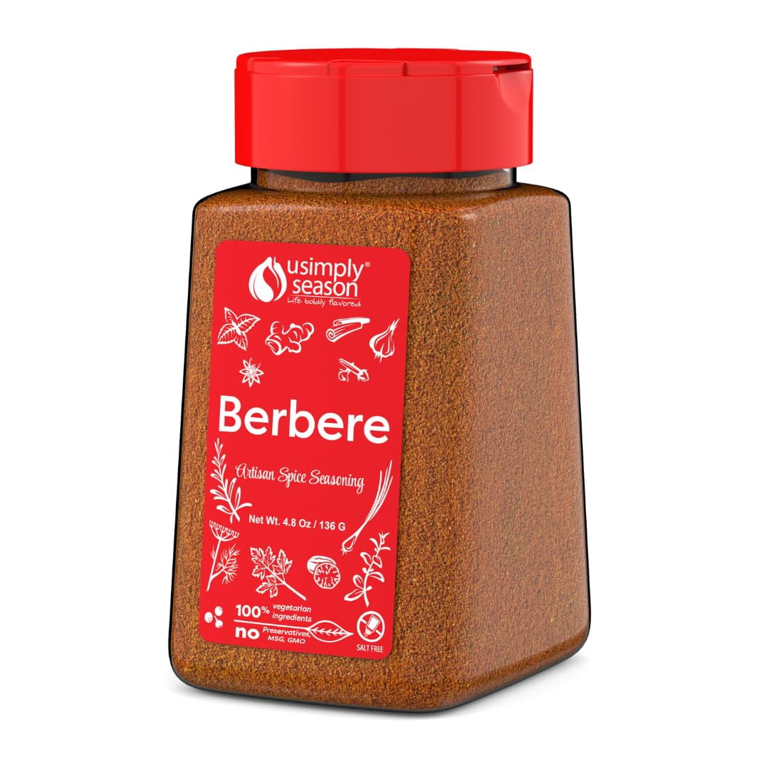 USimplySeason Berbere Spice, 4.8oz - Ethiopian Inspired Blend for ...