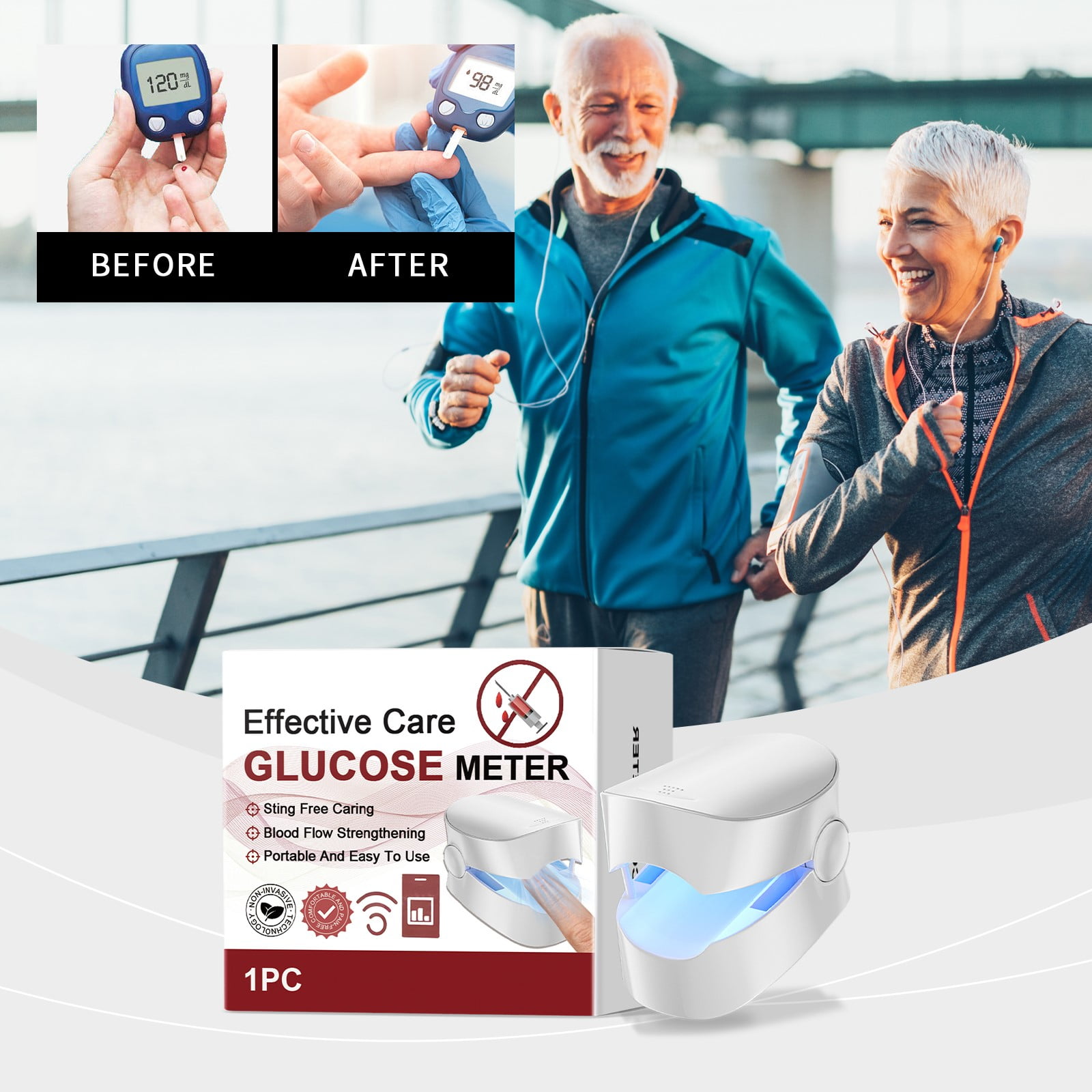 USky Blood Glucose Tester - Scientific Health Instant Detection, Body ...