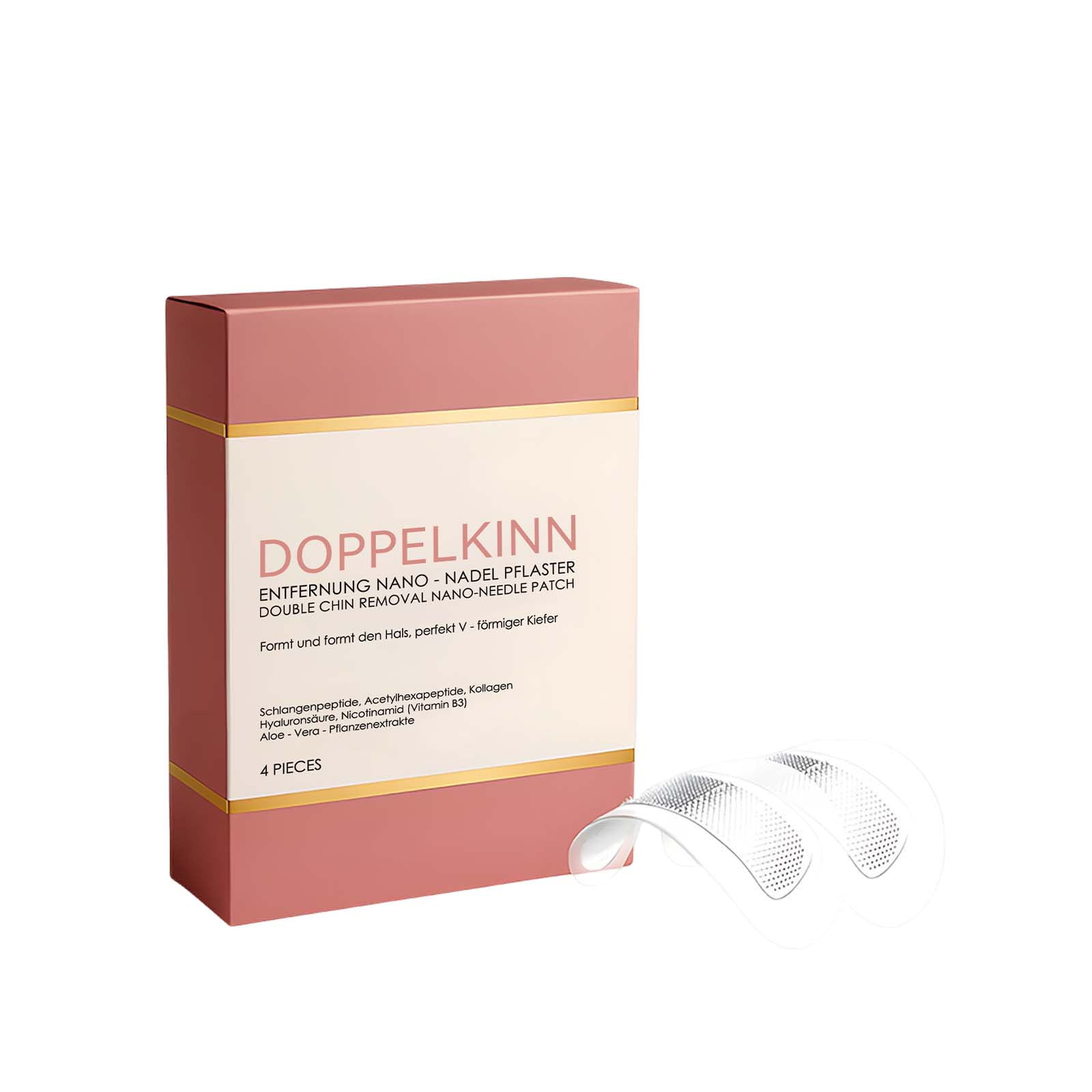 USky Double Chin Patch - Microneedle Collagen & Hyaluronic Acid Neck ...