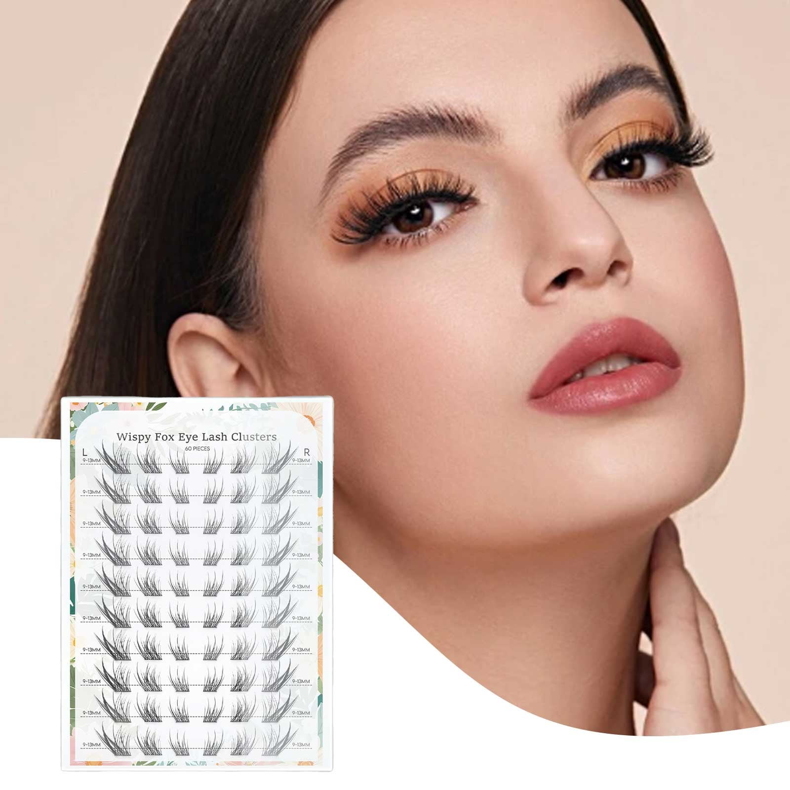 USky Individual Lashes, Lash Clusters, Fairy Cat Eye Lash Clusters ...