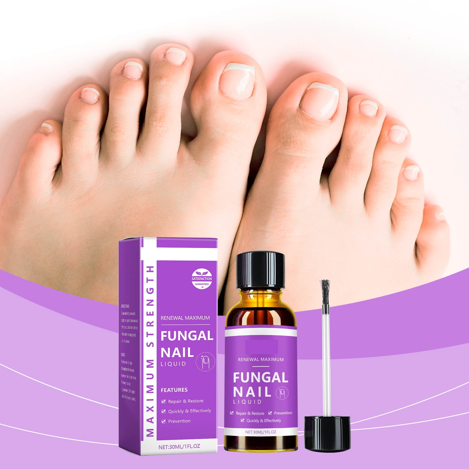 USky Toenail Fungus Treatment Extra Strength: Nail Fungus Solution for ...