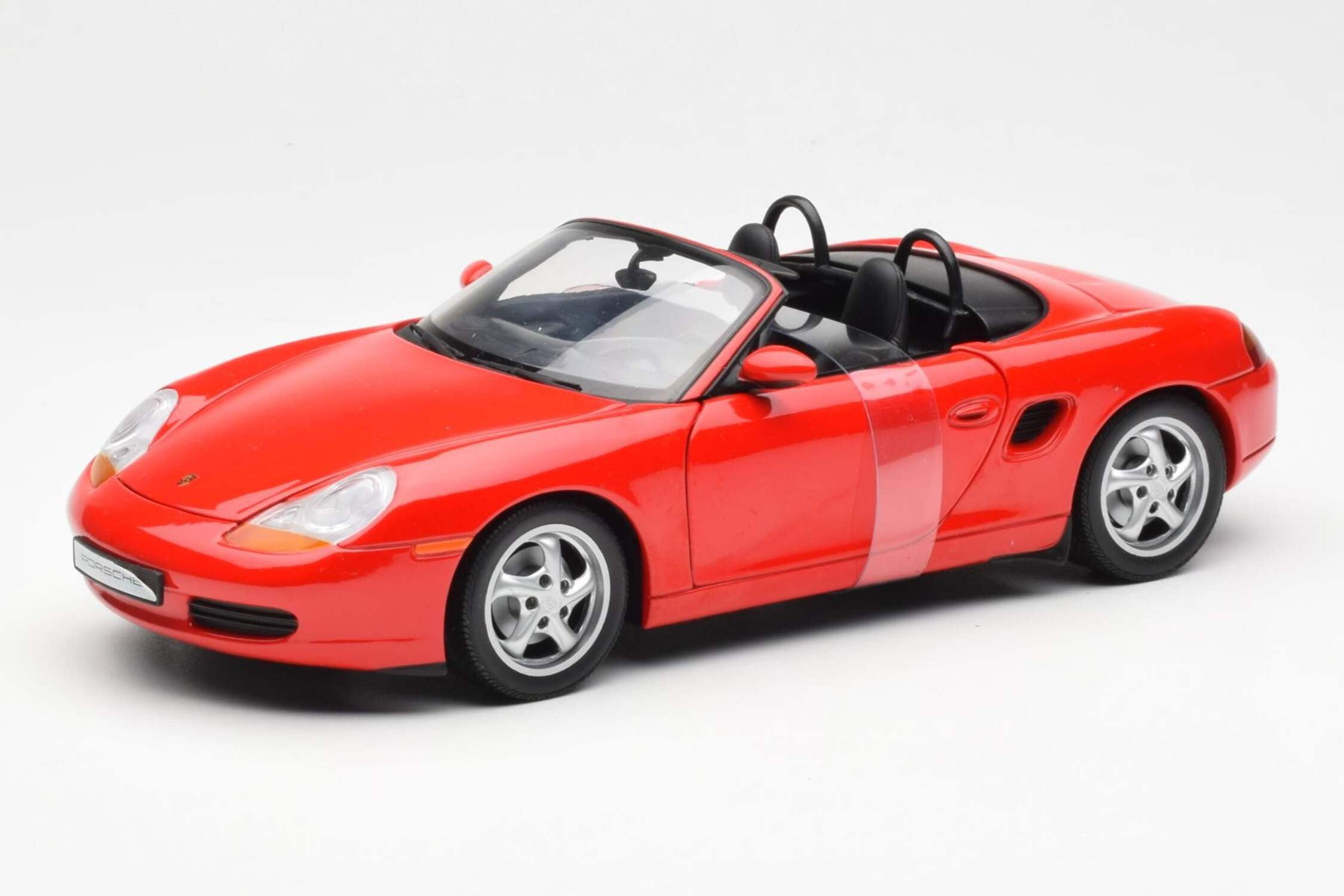UT Models 1996 Porsche 986 Boxster Cabriolet Guards Red 1:18 - Walmart.com
