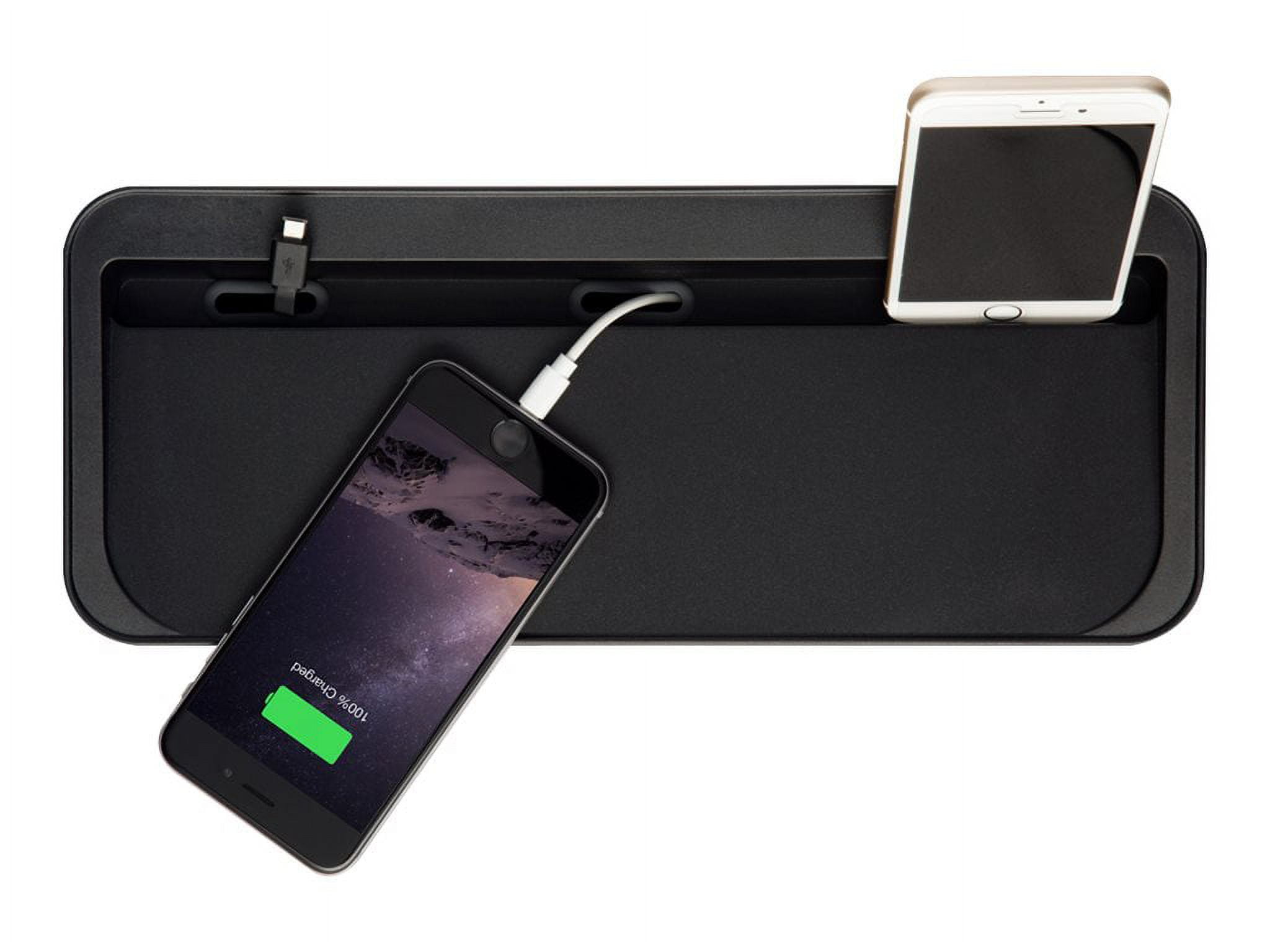 UT Wire In Box Charging Station - Cable organizer - black - Walmart.com