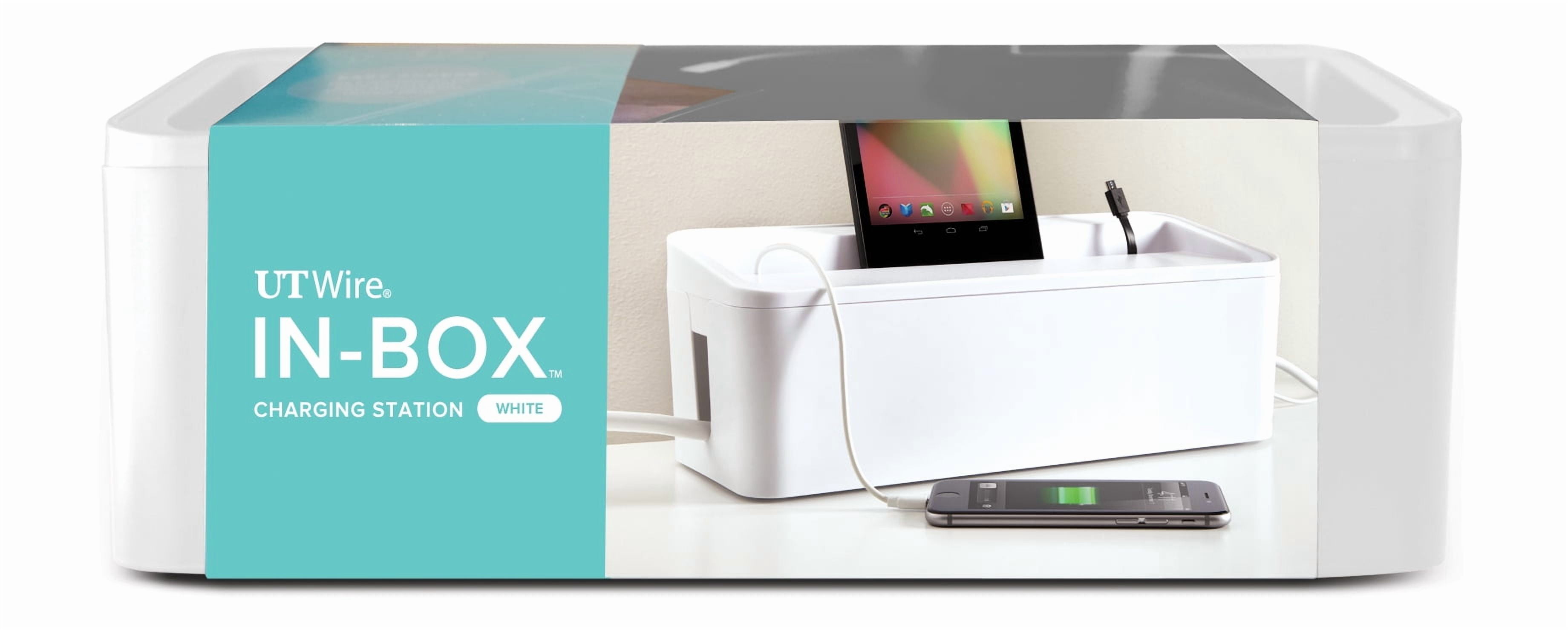 UT Wire In-Box Charging Station and Power Strip Storage - Walmart ...