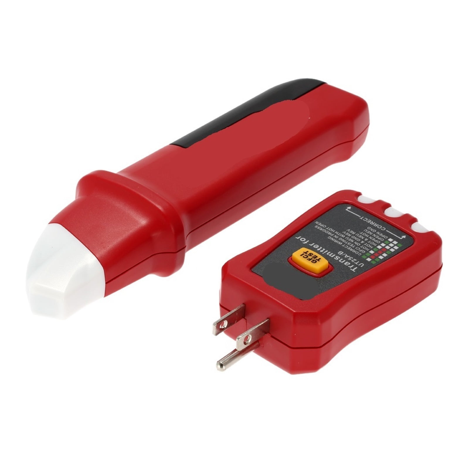 UT25A Circuit Fuse Breaker Finder Tool Kit LED Indicator Professional ...