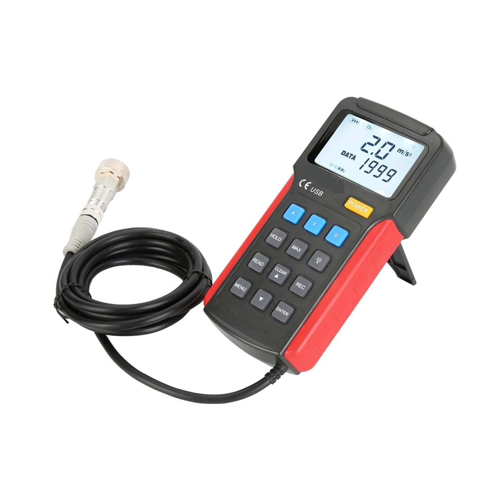 UT315A Vibration Analyzer Industrial Handheld Digital Vibration Meter ...