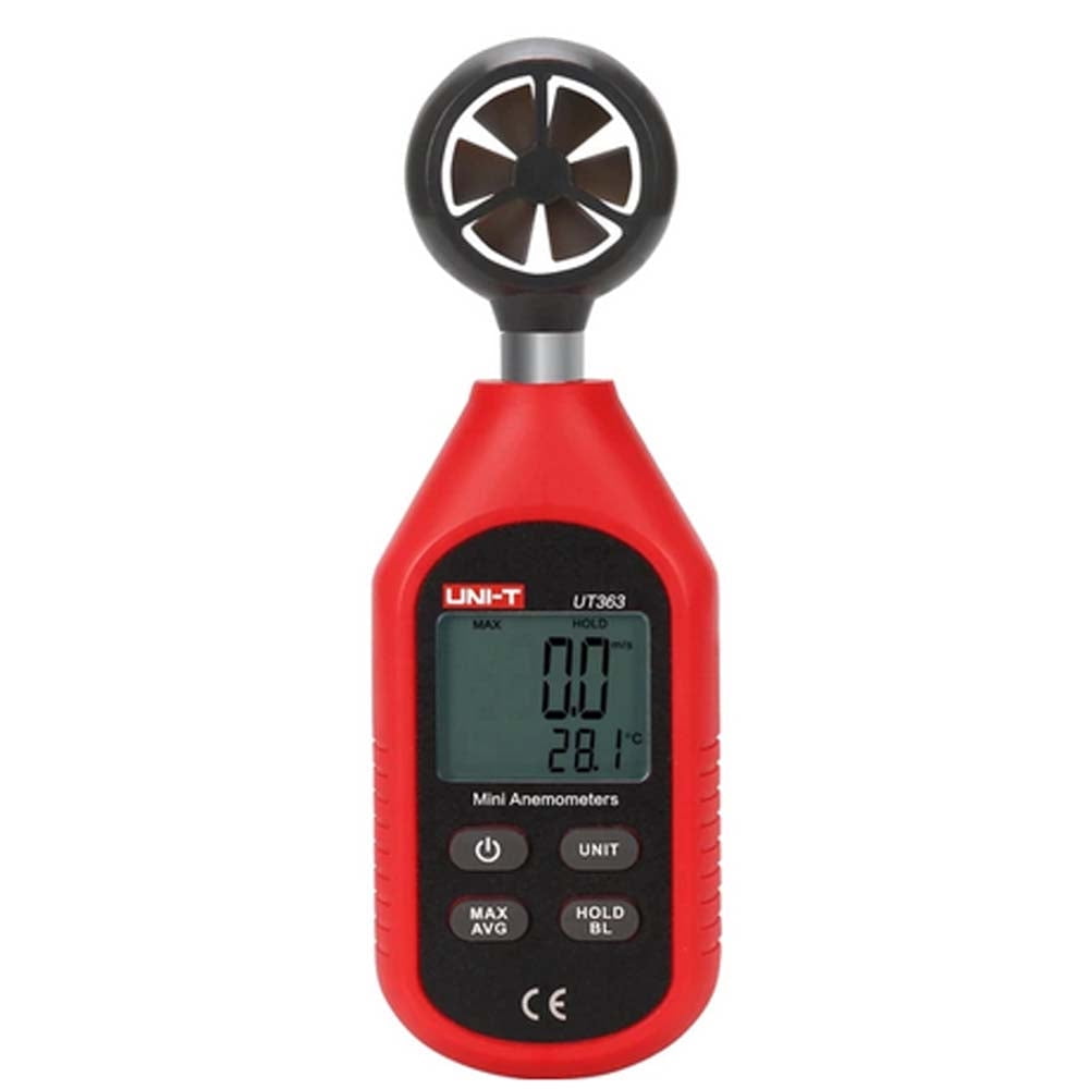 UNI-T Uni-trend Hygrometer UT363 Mini Handheld Anemometer With ...