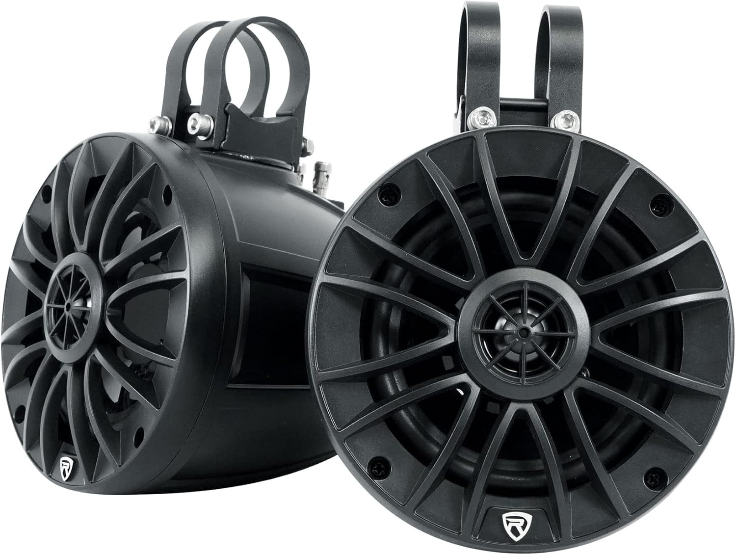 UT525B UTV/ATV 5.25" Rollbar Wakeboard Marine Speakers/Swivel/IPX6, Black - Walmart.com