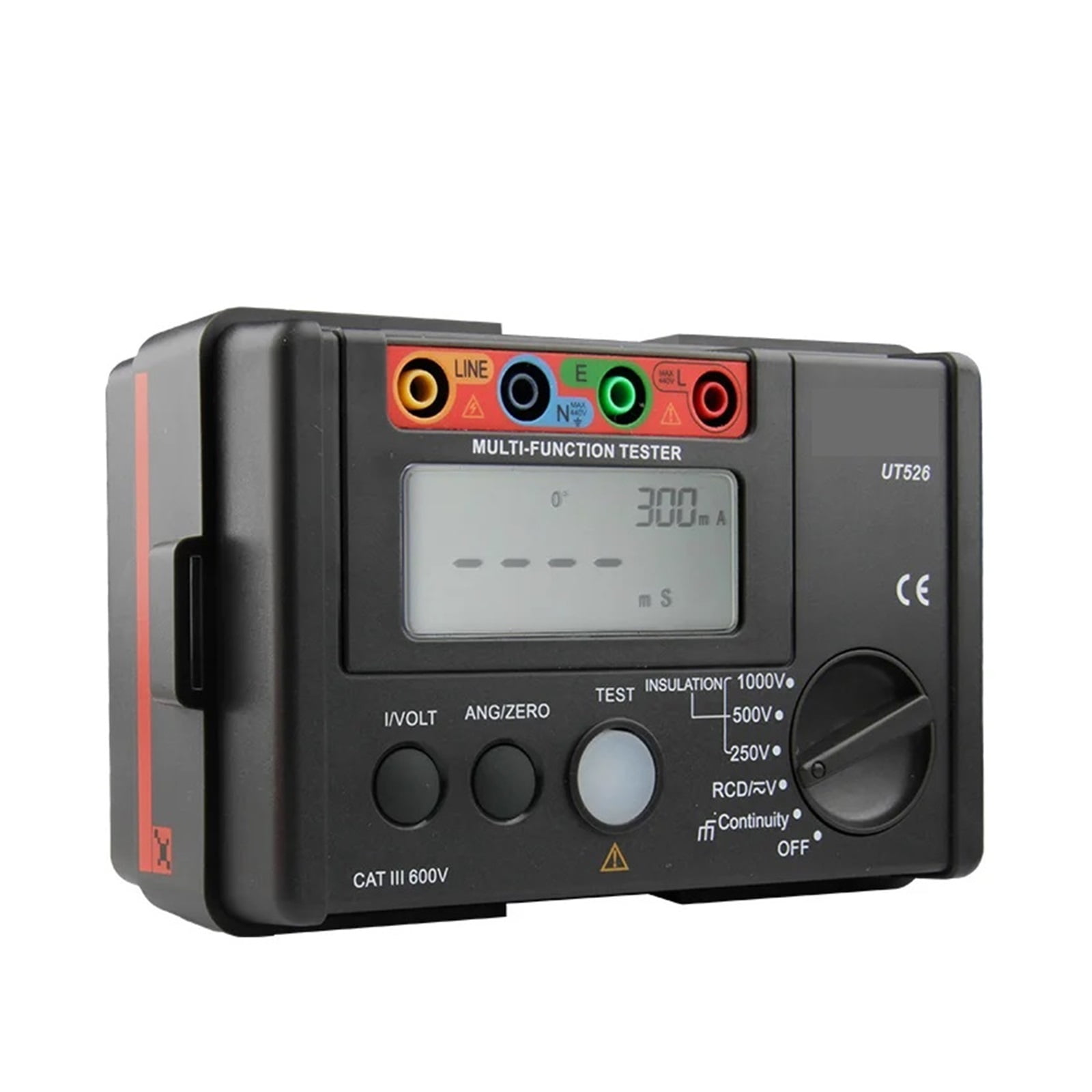 UT526 Digital Electrical Meter Insulation Resistance Tester AC DC ...