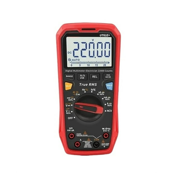 UT61E+ Digital Display Smart Multimeter True RMS High Precision 1000V ...