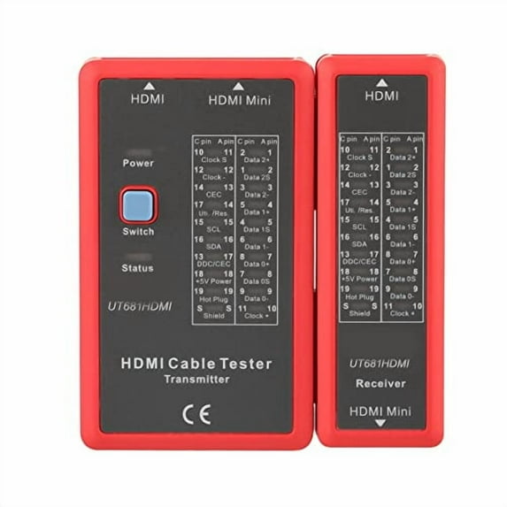 UT681 HDMI Cable Tester, Portable Mini HDMI to HDMI, High Definition ...