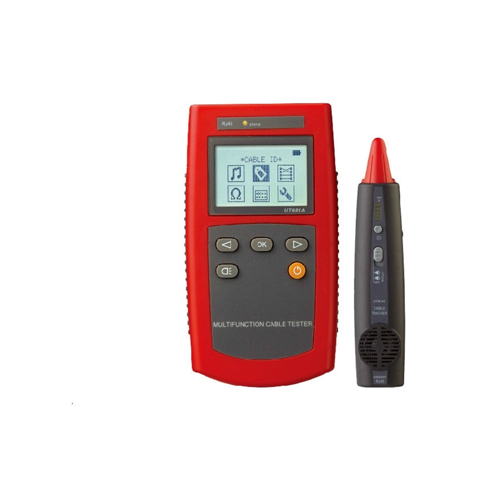 UT681A Multi-function Cable Tester Portable Network Tester Set With ...