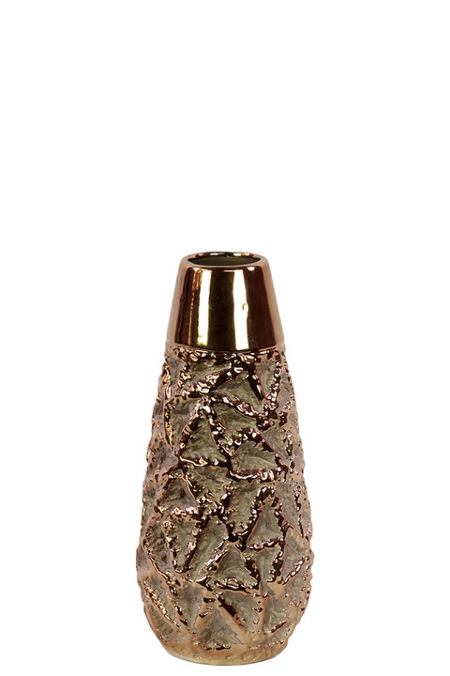 Cressie Crumpled Ceramic Vase - Walmart.com