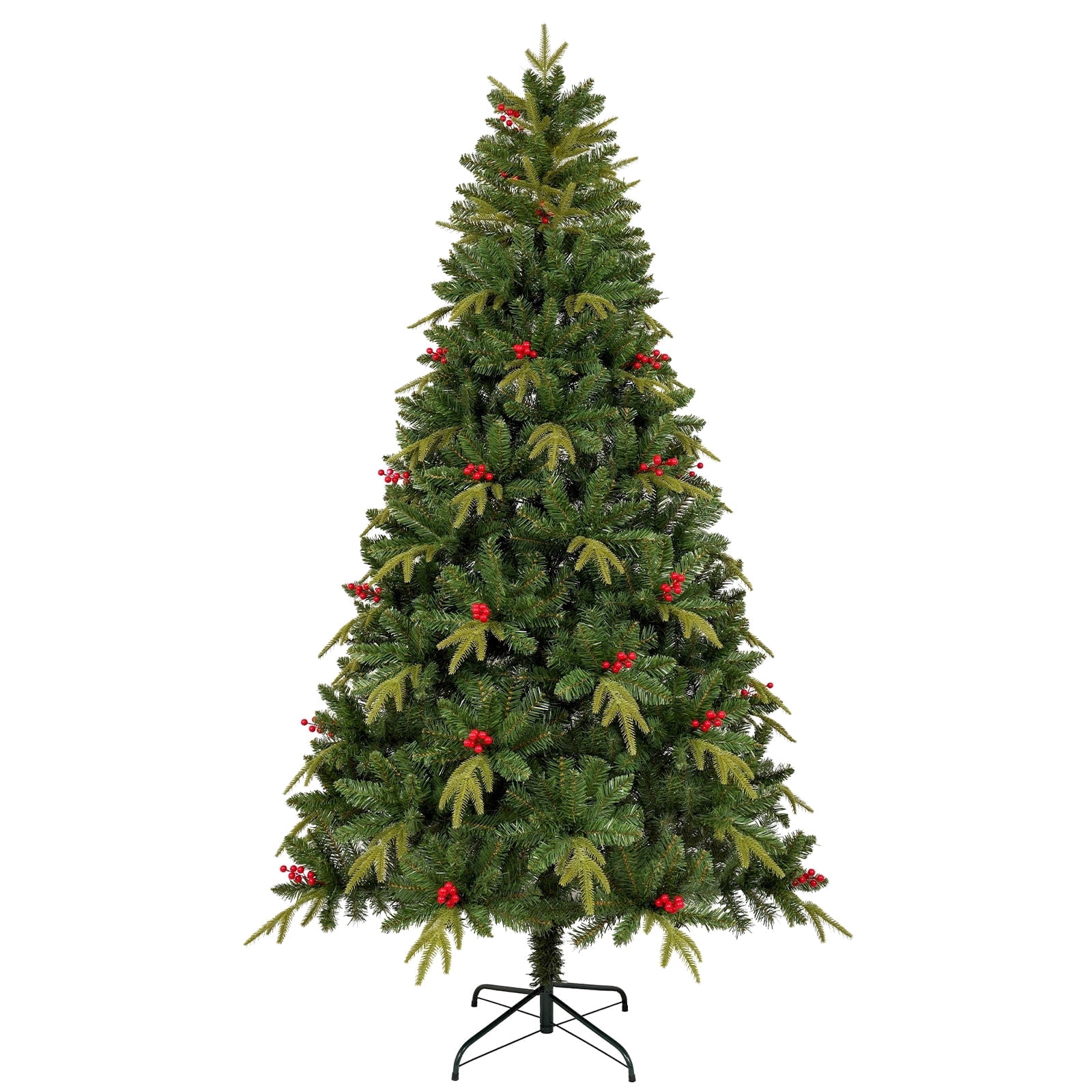 UTEN 5FT Premium Hinged Artificial Christmas Tree with 500 PVC Branch ...