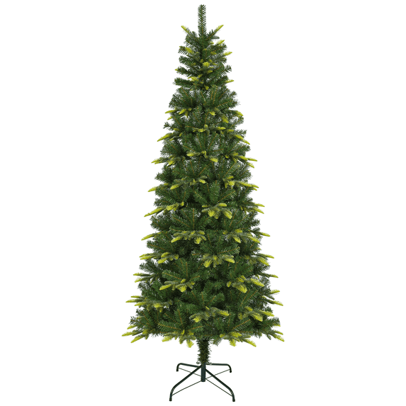 UTEN 7.5FT Premium Hinged Artificial Christmas Tree with Sturdy Base w ...