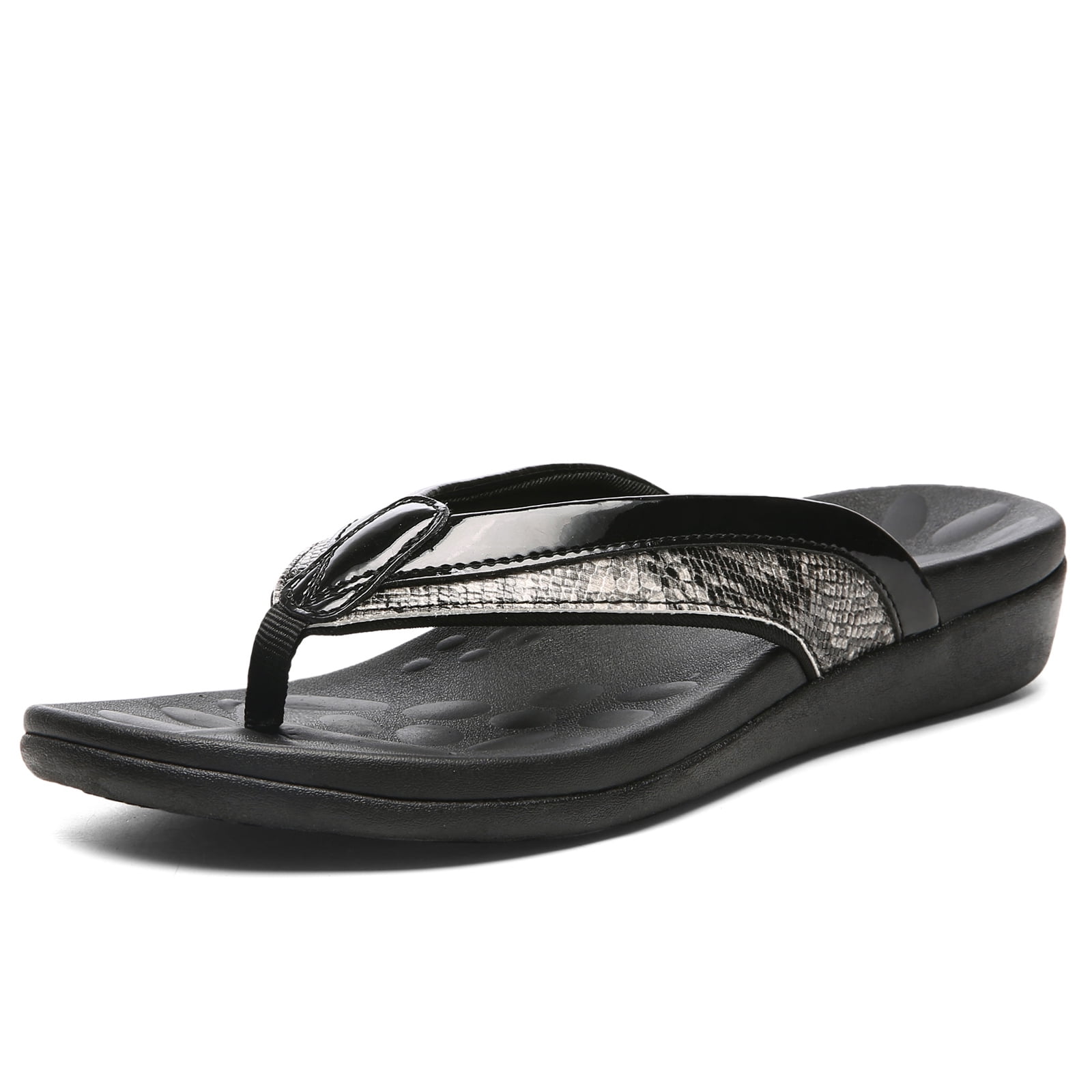 UTENAG Womens Arch Support Flip Flops | Ladies Orthotic Thong Sandals ...