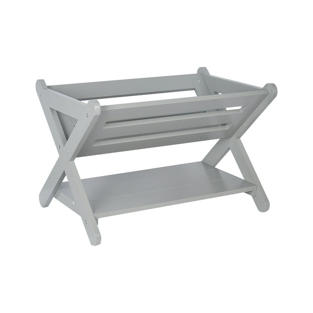 UTEX Kids' Book Caddy with Shelf, Wooden Children's Bookcase Organizer ...