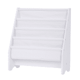 UTEX Wooden Baby Children's Bookshelf- Toddler Room Magazine Rack ...