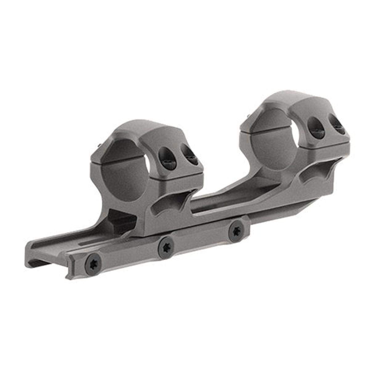 Leapers UTG ACCU-SYNC 1"" Med Pro. 50mm Offset Pic. Rings, Gun Metal ...