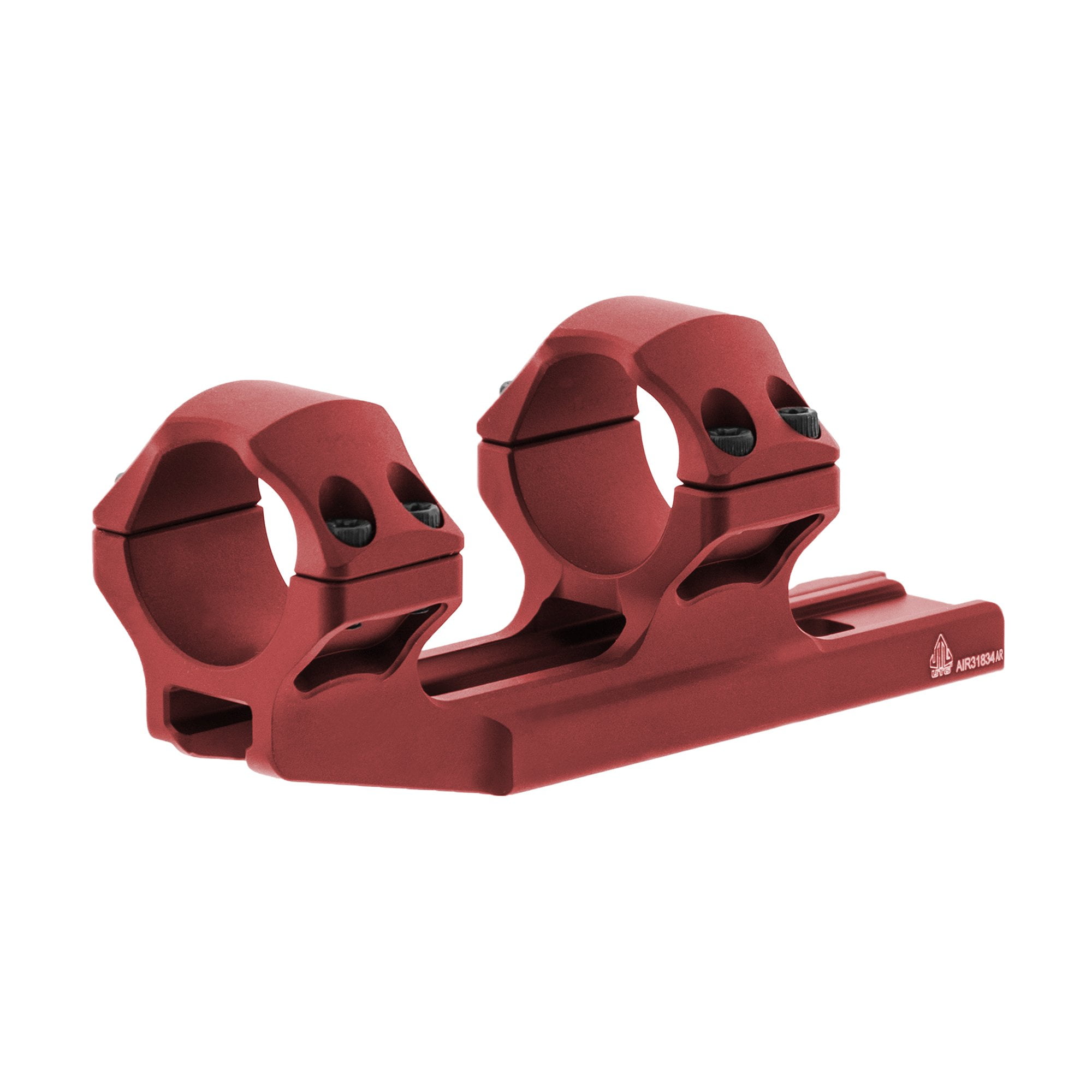 UTG ACCU-SYNC 30mm Medium Pro. 34mm Offset Pic. Rings, Red - Walmart.com