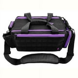 UTG All-in-1 Range/Utility Go Bag, 21"x9"x8",Black/Violet - Walmart.com