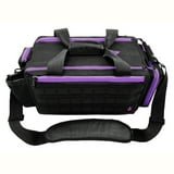 UTG All-in-1 Range/Utility Go Bag, 21"x9"x8",Black/Violet - Walmart.com