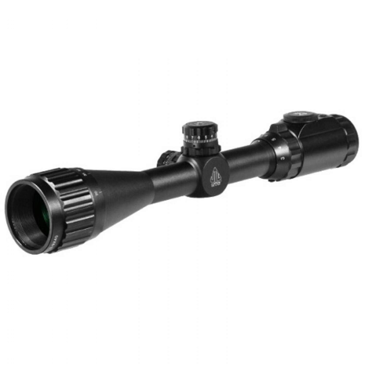 UTG 3-9X40 1" Hunter Scope, AO, 36-color Mil-dot, QD Rings - Walmart.com